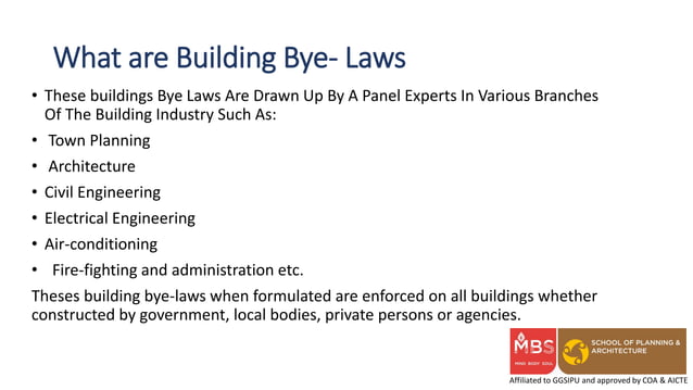Building by Laws Lecture Notes | PDF | Civil Engineering Industry ...
