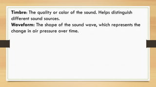 Audio in multimedia Systems Lecture Notes.pptx