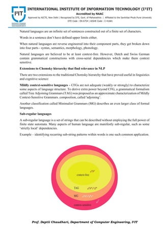 Lecture Notes-Are Natural Languages Regular.pdf | Programming Languages ...