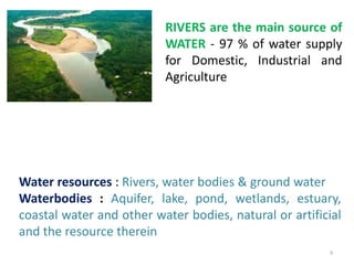 Lecture notes eat 359 (water resources engineering) lecture 1-student | PPT