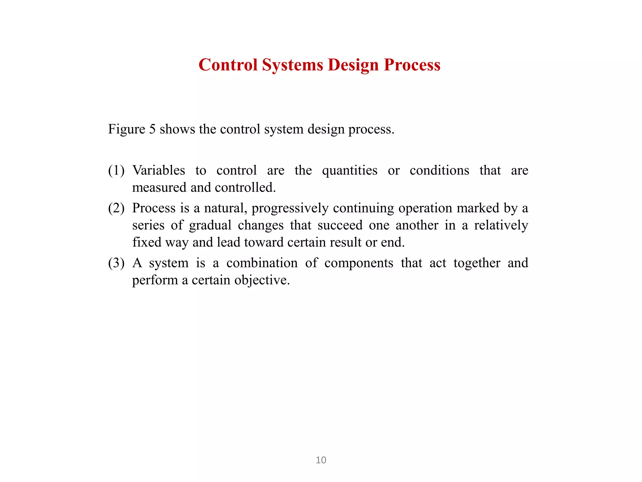 Lecture Notes Eeec4340318 Instrumentation And Control Systems Introduction To Control Systems