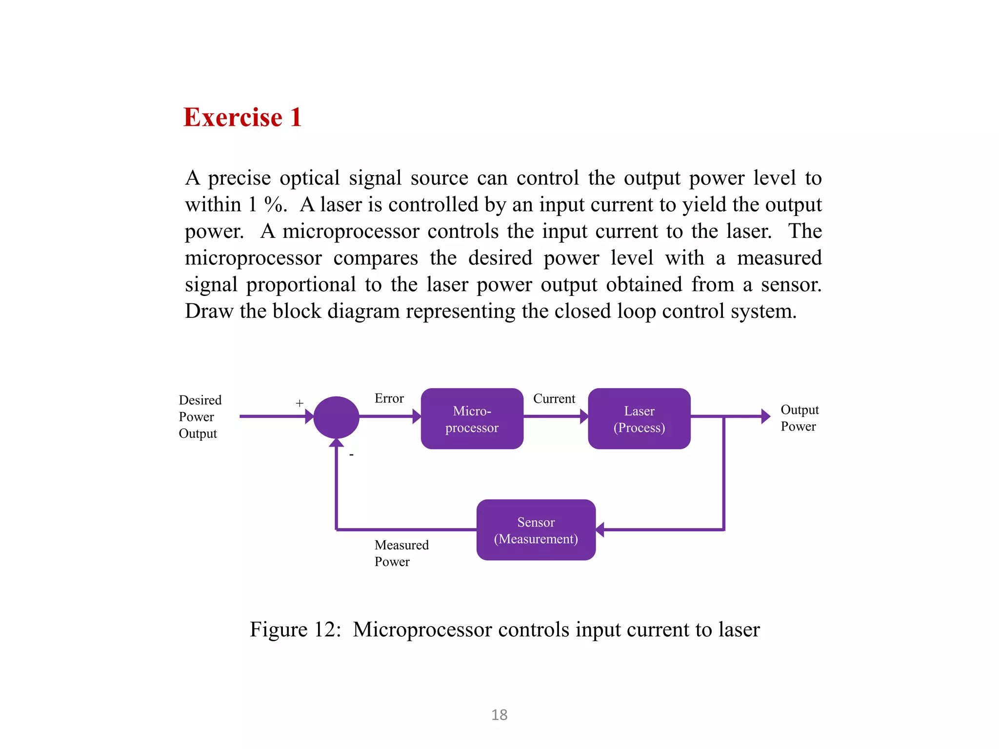 Lecture Notes Eeec4340318 Instrumentation And Control Systems Introduction To Control Systems