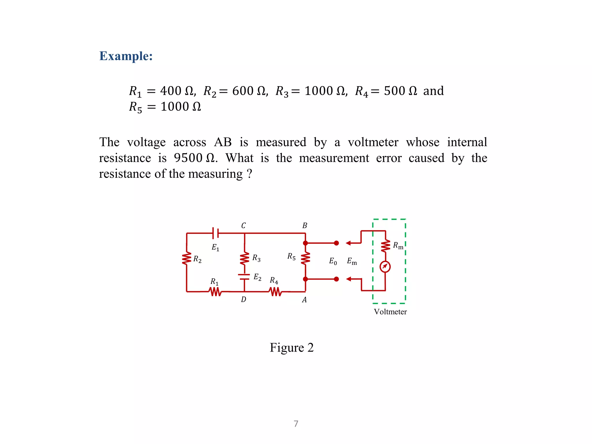 Lecture Notes: EEEC6430312 Measurements And Instrumentation - Errors ...