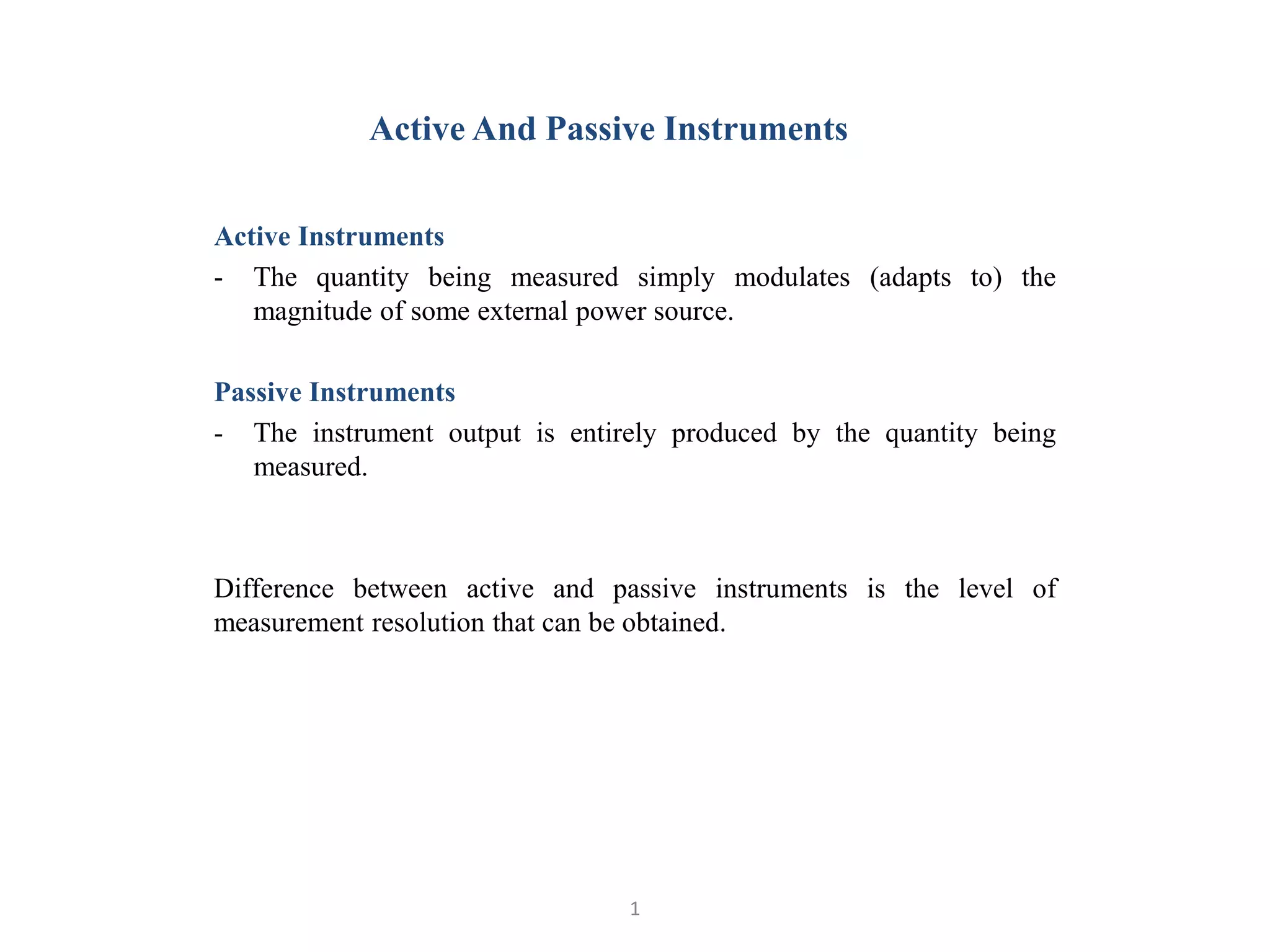 Lecture Notes: EEEC6430312 Measurements And Instrumentation ...