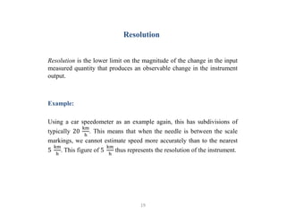 Lecture Notes: EEEC6430312 Measurements And Instrumentation ...