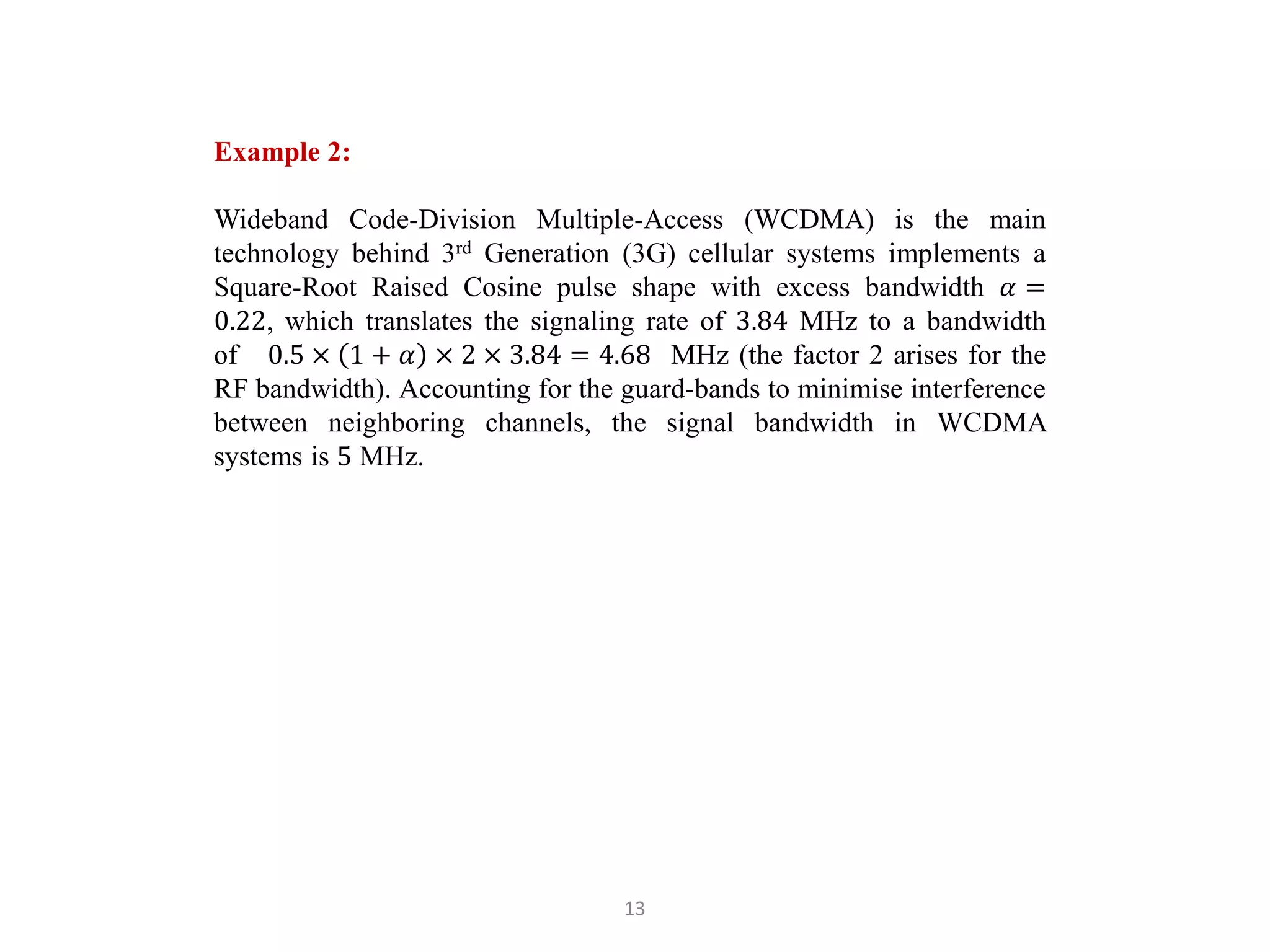 Lecture Notes: EEEC6440315 Communication Systems - Inter Symbol ...