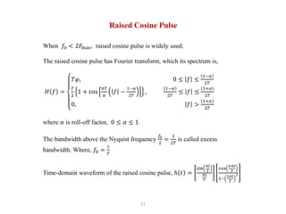Lecture Notes: EEEC6440315 Communication Systems - Inter Symbol ...