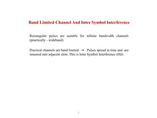 Lecture Notes: EEEC6440315 Communication Systems - Inter Symbol ...