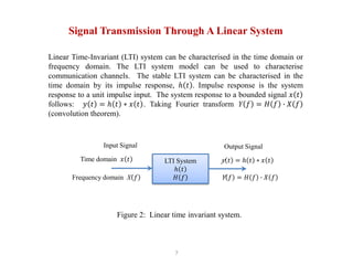 Lecture Notes: EEEC6440315 Communication Systems - Spectral Analysis | PPT