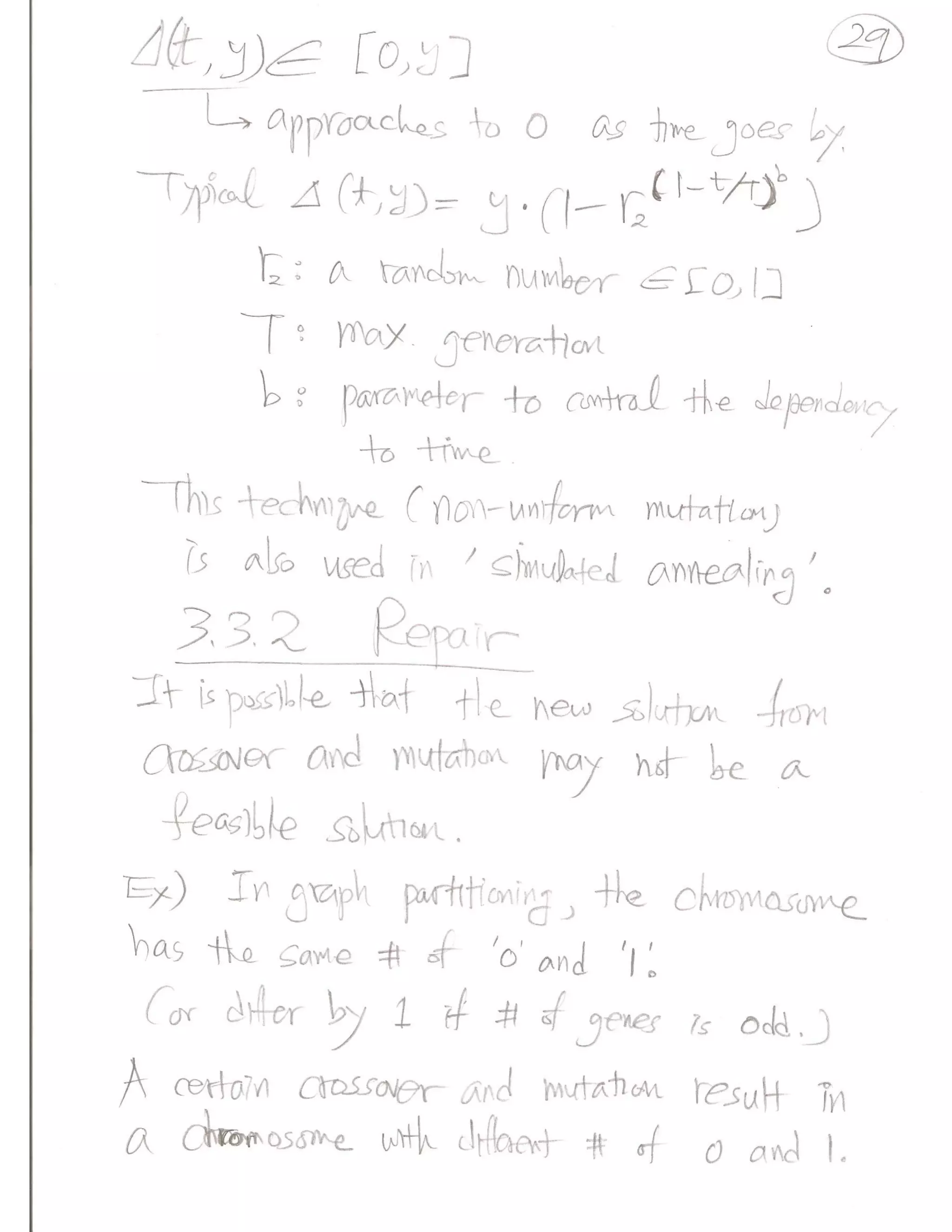 Evolutionary Computation Lecture notes03 | PDF