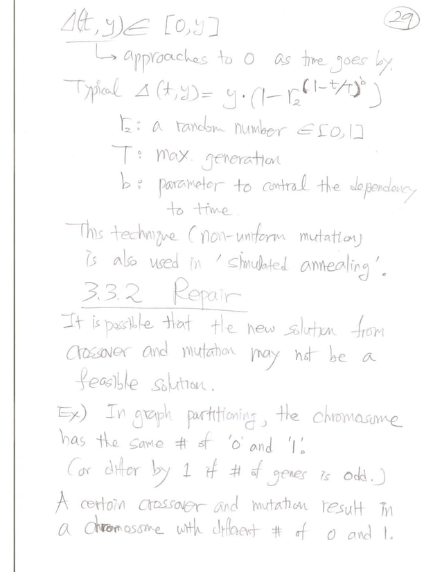 Evolutionary Computation Lecture Notes03 Pdf