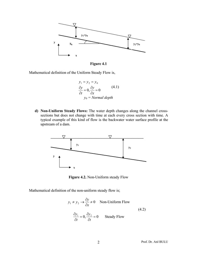 Open Channel Flows (Lecture notes 04) | PDF