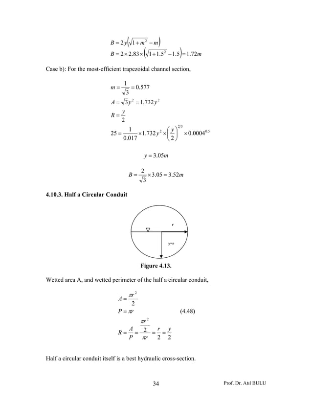 Open Channel Flows (Lecture notes 04) | PDF