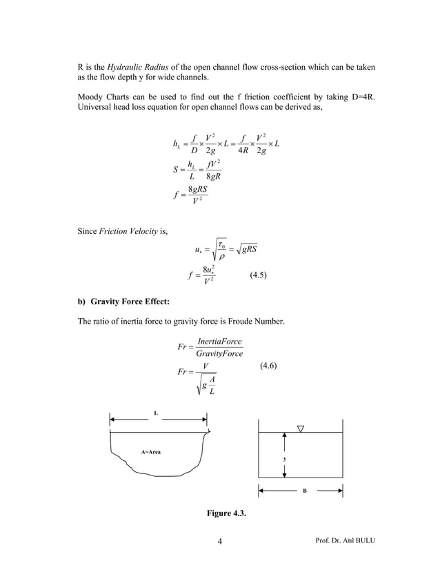 Open Channel Flows (Lecture notes 04) | PDF