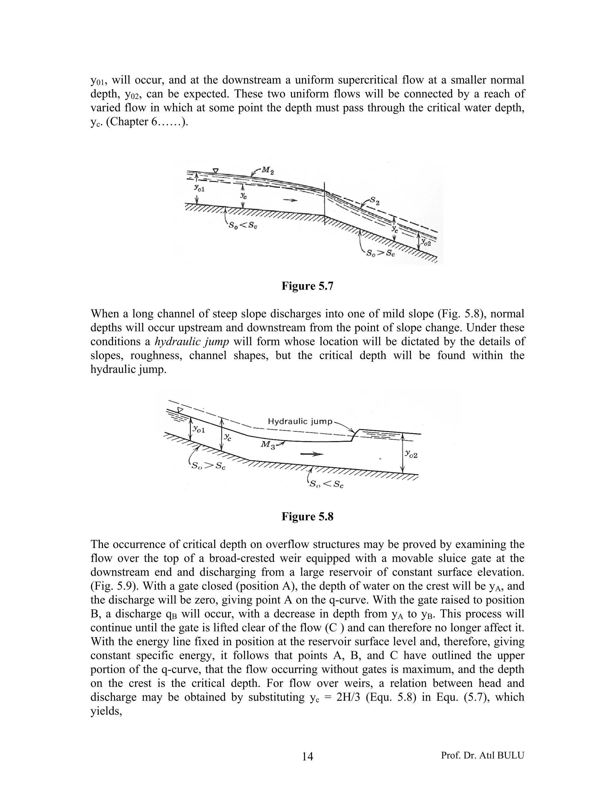 Specific Energy (Lecture notes 05) | PDF