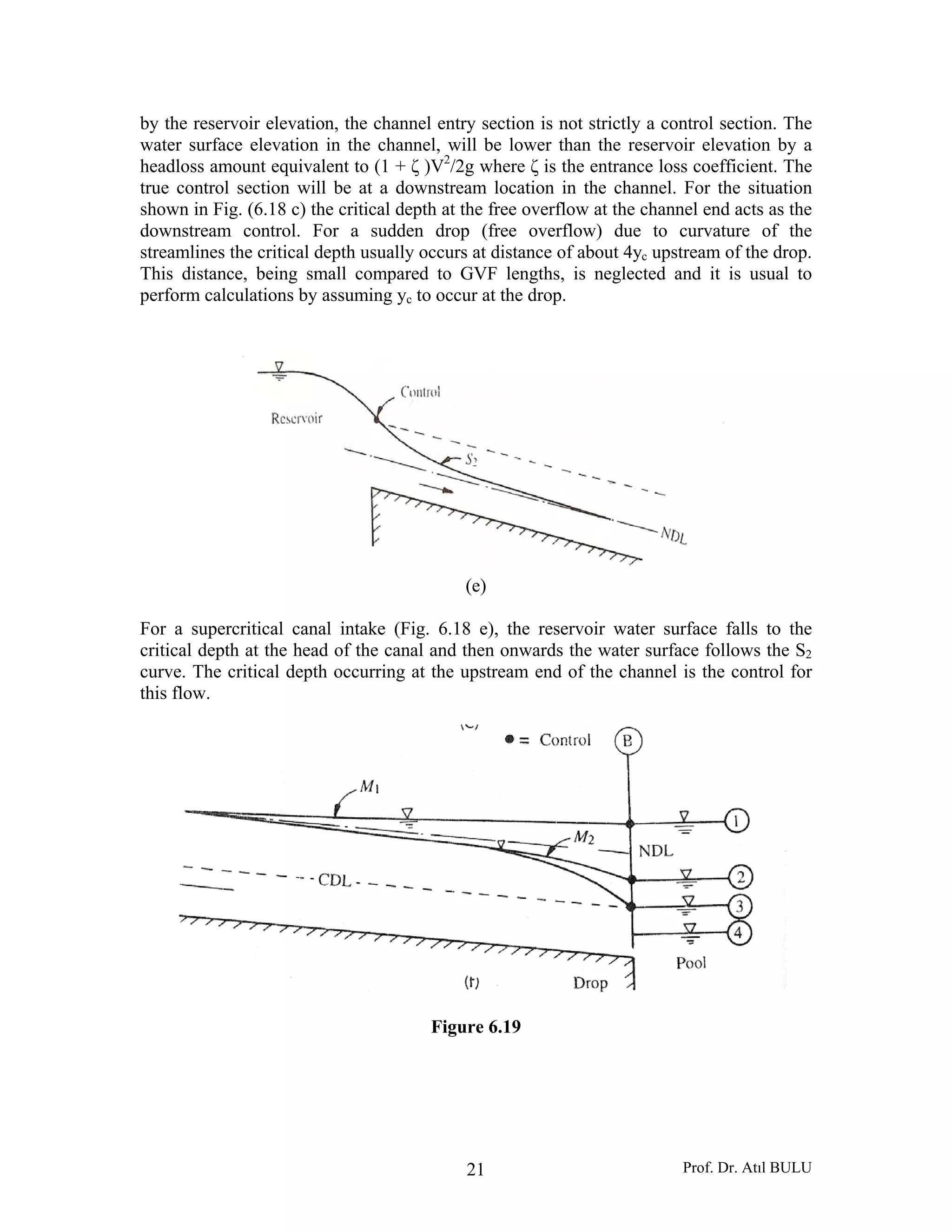 Gradually-Varied Flow in Open Channels ( Lecture notes 06) | PDF