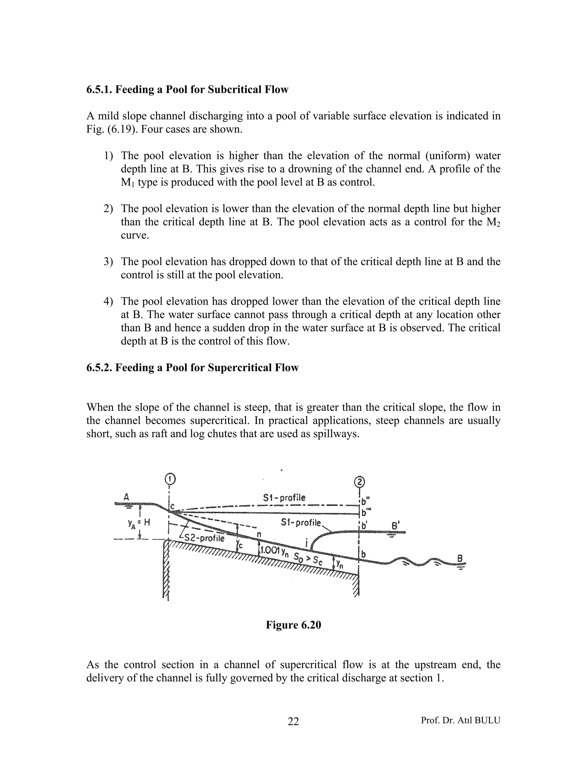 Gradually-Varied Flow in Open Channels ( Lecture notes 06) | PDF