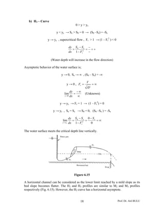 Gradually-Varied Flow in Open Channels ( Lecture notes 06) | PDF