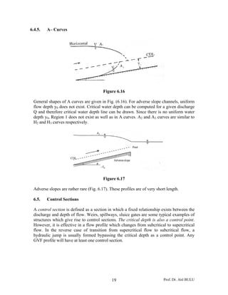 Gradually-Varied Flow in Open Channels ( Lecture notes 06) | PDF