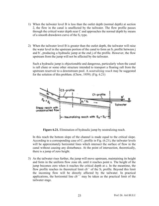 Gradually-Varied Flow in Open Channels ( Lecture notes 06) | PDF