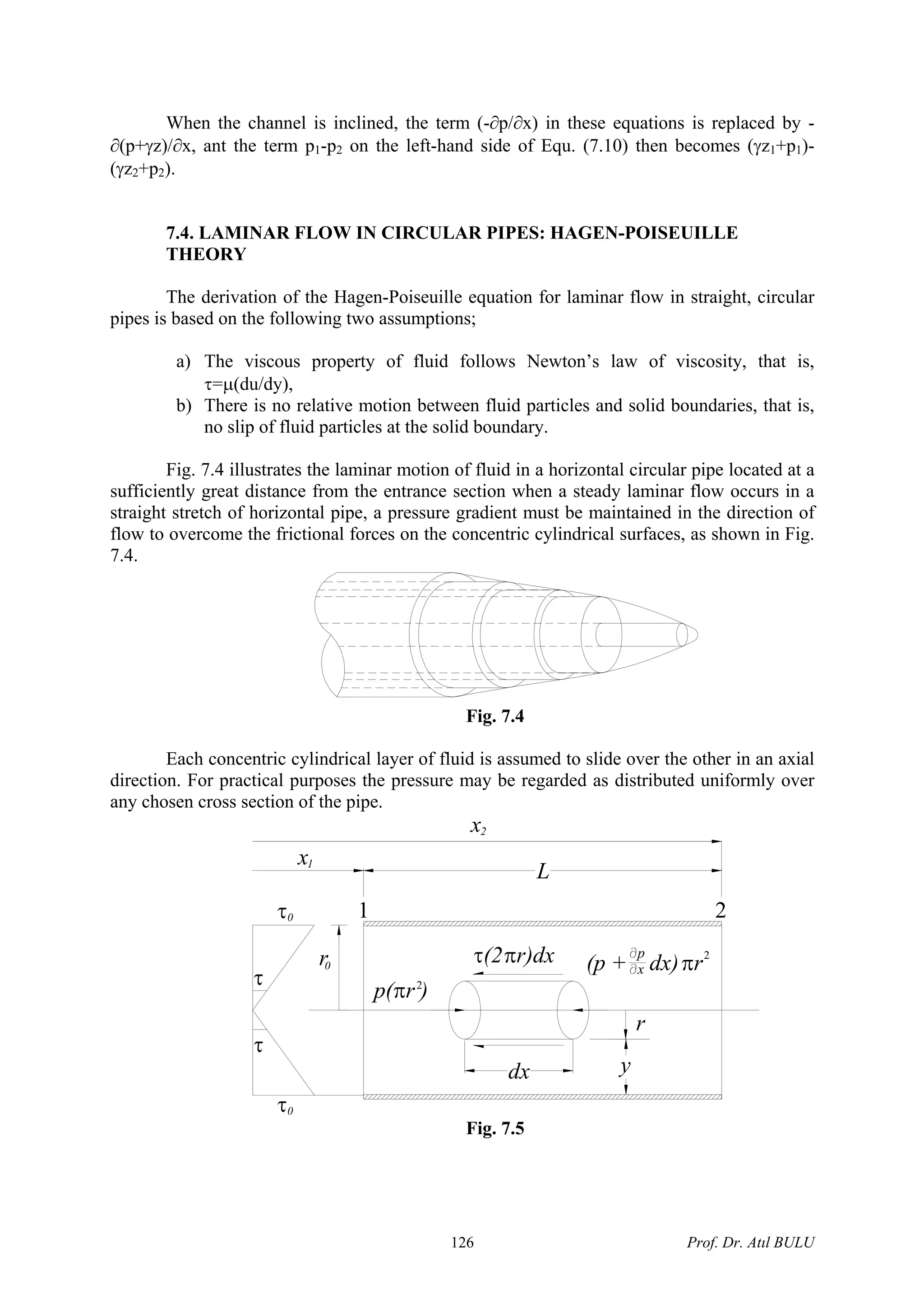 TWO-DIMENSIONAL FLOW OF THE REAL FLUIDS (Lecture notes 07) | PDF