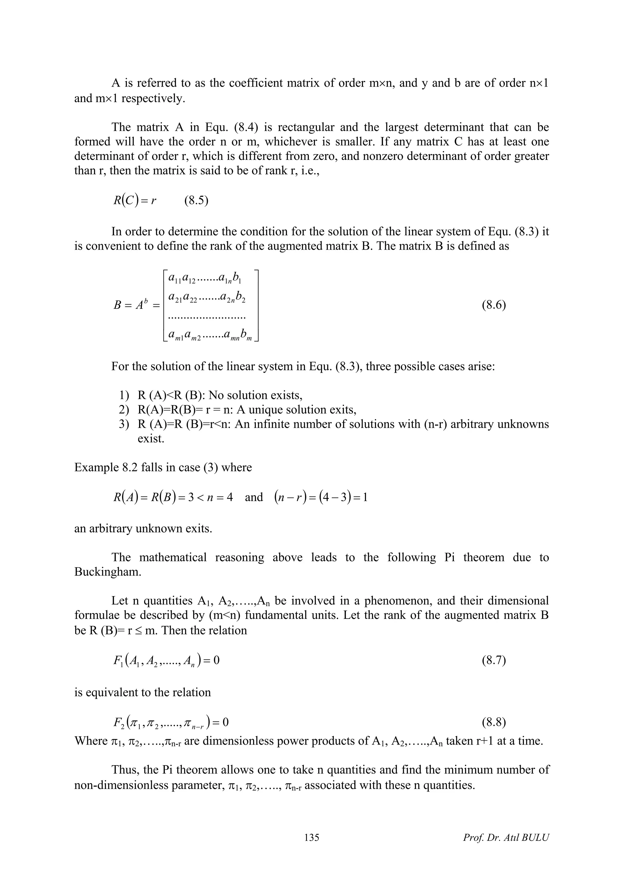 DIMENSIONAL ANALYSIS (Lecture notes 08) | PDF