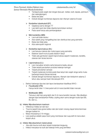 Lecture Notes 13 Flora Normal, Infeksi Bakteri dan Jamur ...