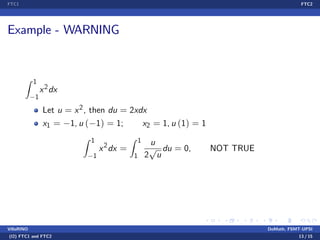 Benginning Calculus Lecture notes 13 - fundamental theorem of calculus ...