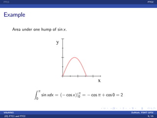 Benginning Calculus Lecture notes 13 - fundamental theorem of calculus ...