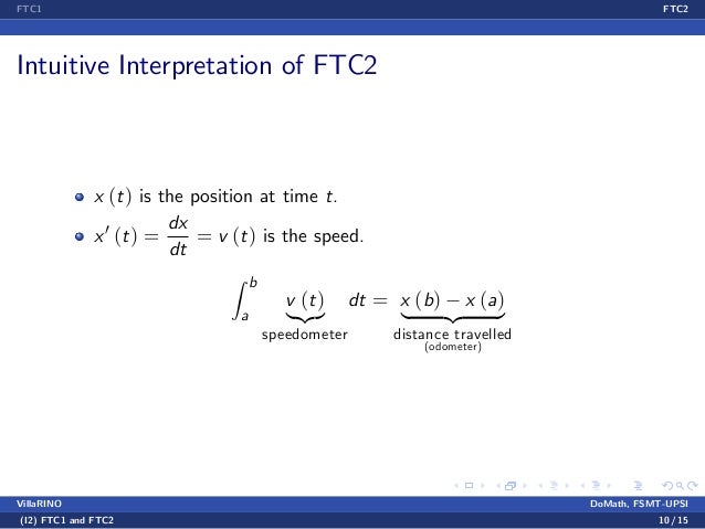 Benginning Calculus Lecture notes 13 - fundamental theorem of calculu…