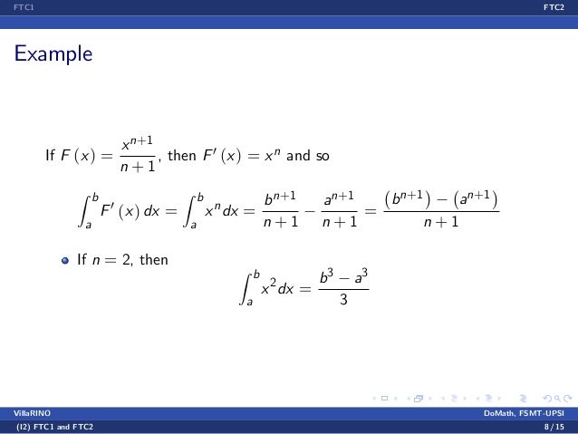 Benginning Calculus Lecture notes 13 - fundamental theorem of calculu…