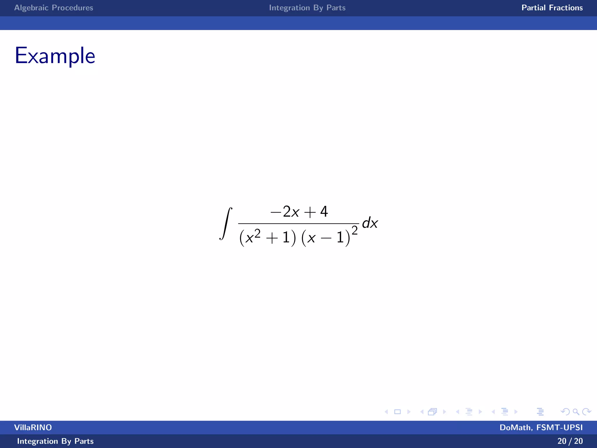 Benginning Calculus Lecture notes 15 - techniques of integration | PDF