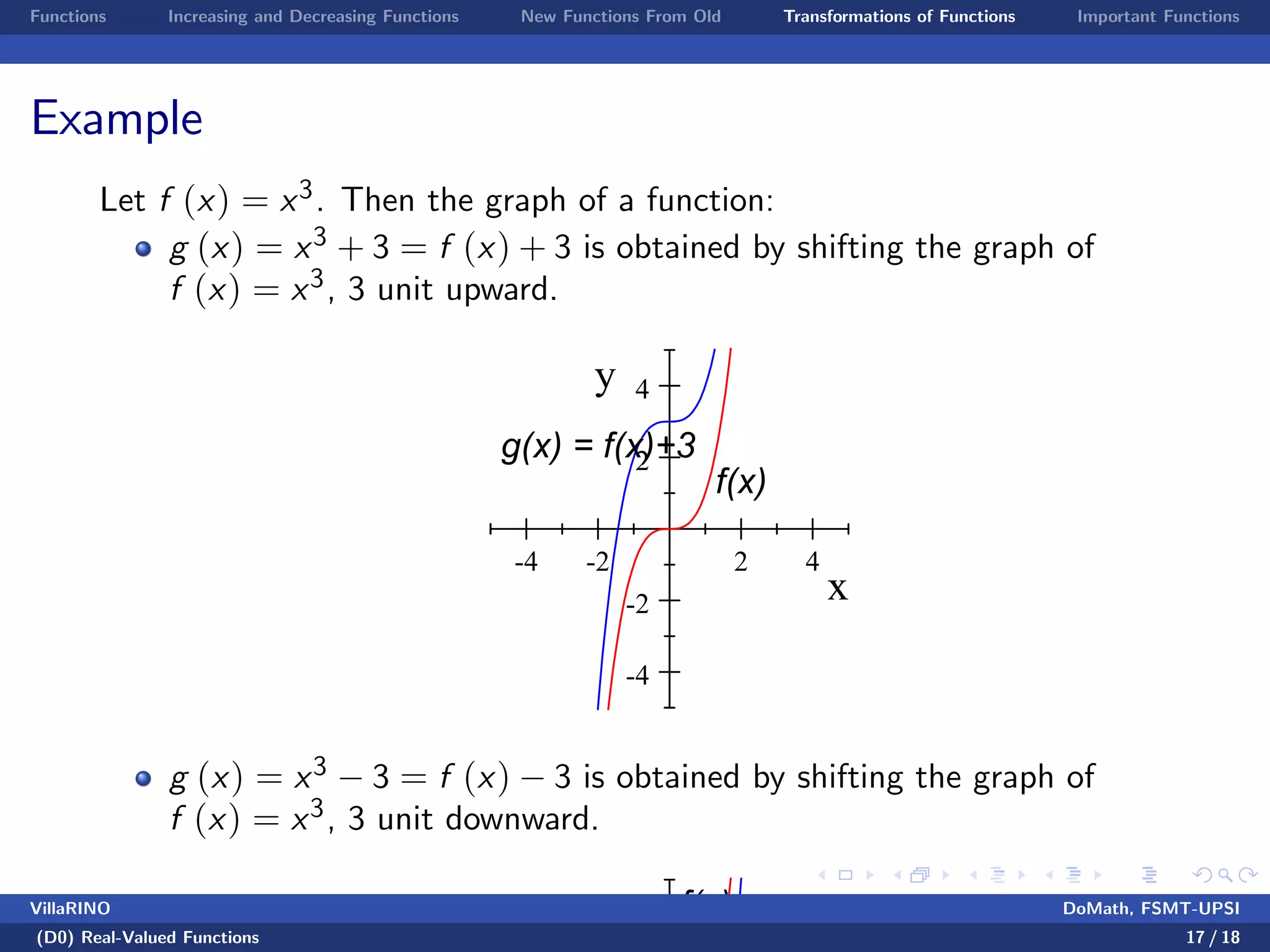 Benginning Calculus Lecture notes 1 - functions | PDF