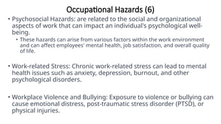 Comprehensive Overview of Occupational Hazards and Exposure Assessment ...