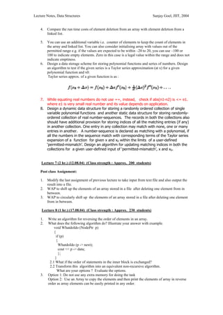 Data Structures 2004 | PDF