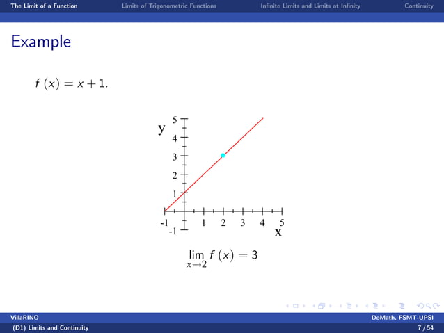 Benginning Calculus Lecture Notes 2 Limits And Continuity Pdf Physics Science