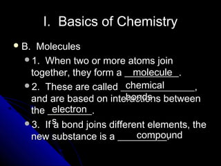 biochemistry basics | PPT