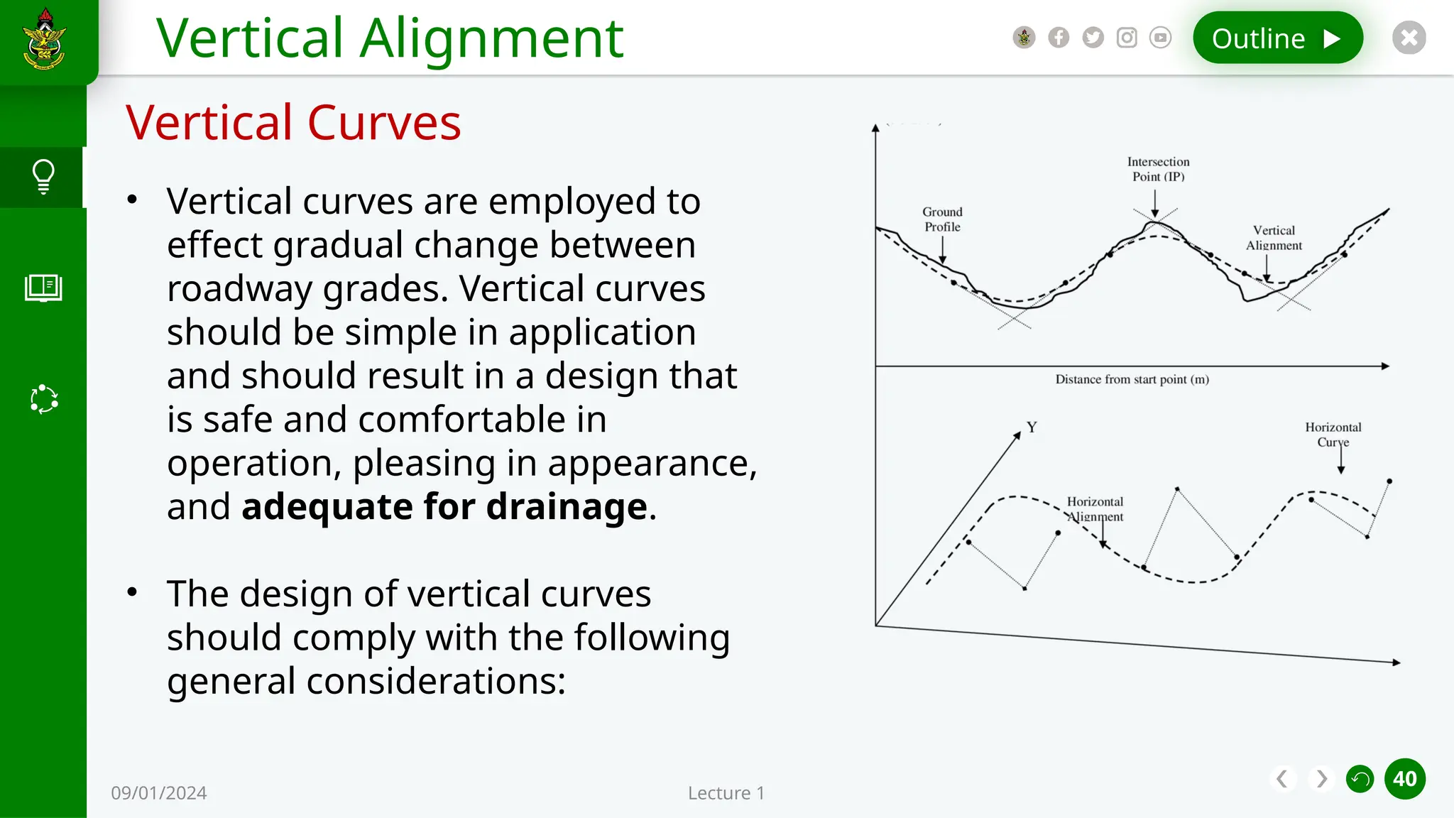Lecture notes 3 Horizontal and Vertical alignments.pptx
