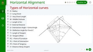 Lecture notes 3 Horizontal and Vertical alignments.pptx