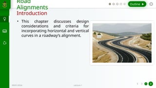 Lecture notes 3 Horizontal and Vertical alignments.pptx