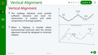 Lecture notes 3 Horizontal and Vertical alignments.pptx