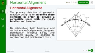 Lecture notes 3 Horizontal and Vertical alignments.pptx