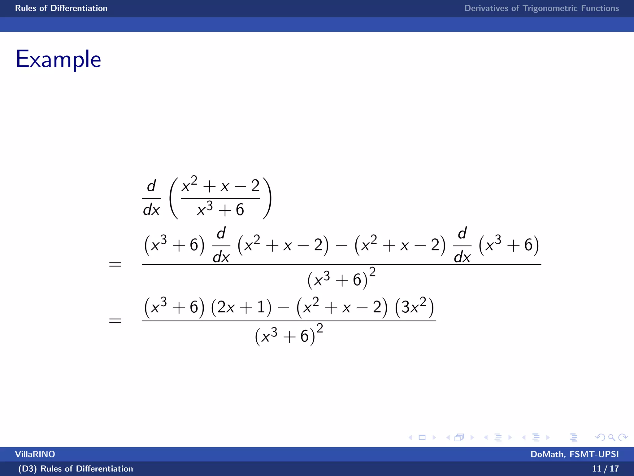 Benginning Calculus Lecture notes 4 - rules | PPT
