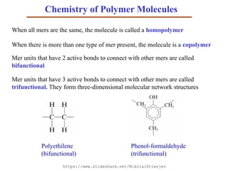 Lecture: Polymeric Materials: Molecular Viewpoint | PDF