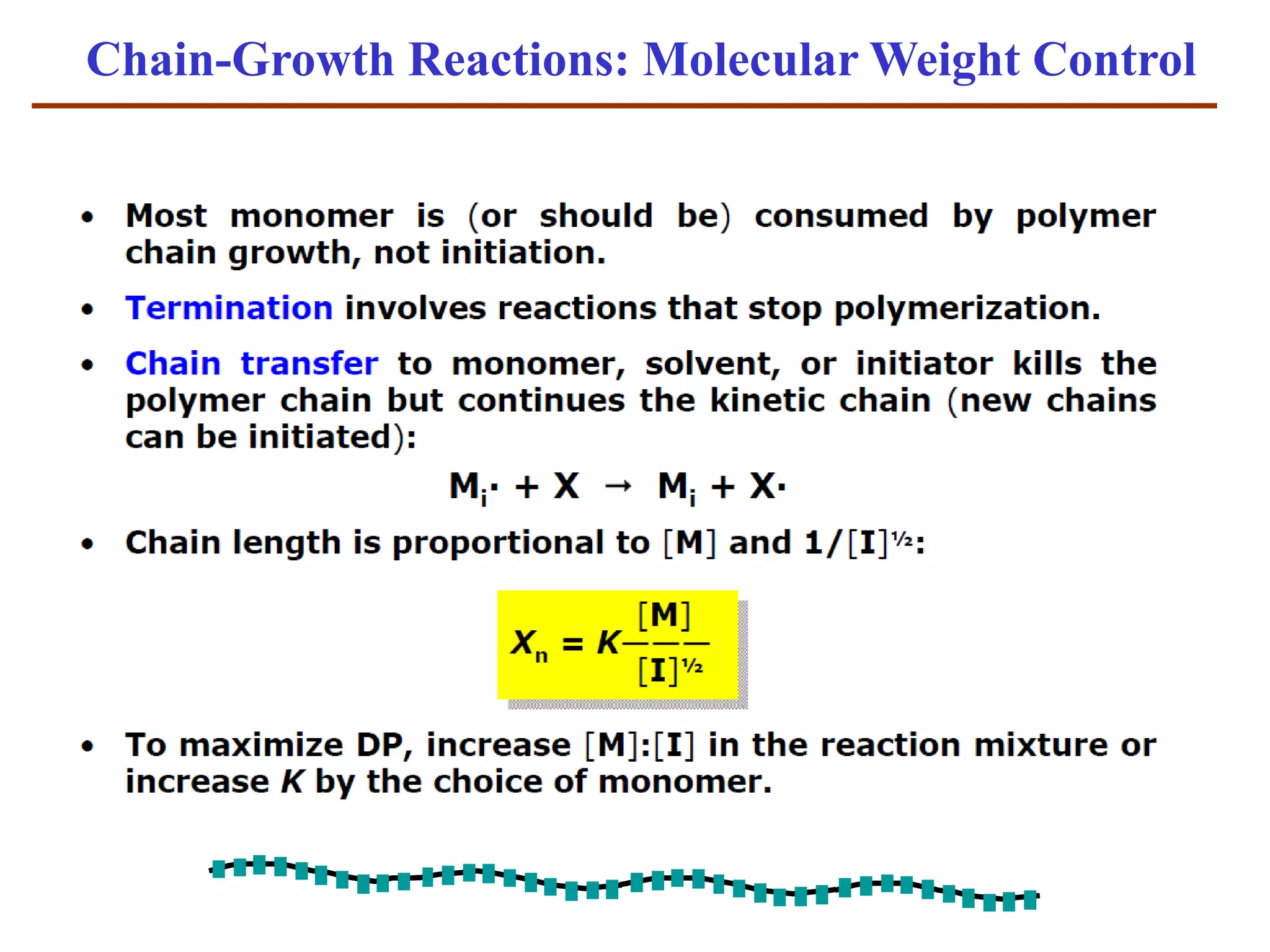 Lecture: Polymerization Reactions and Techniques | PDF