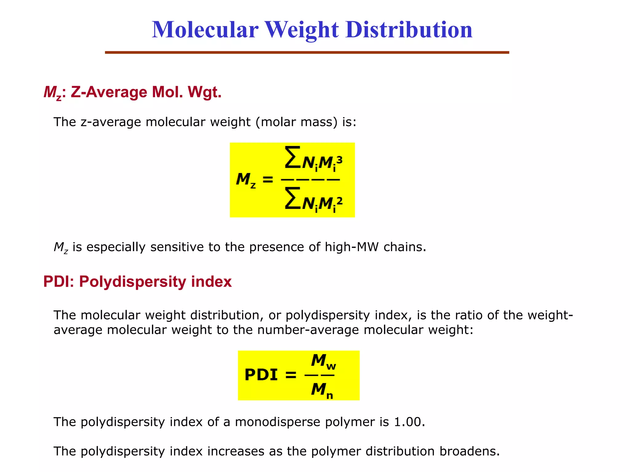 Lecture: Microstructures in polymers | PDF