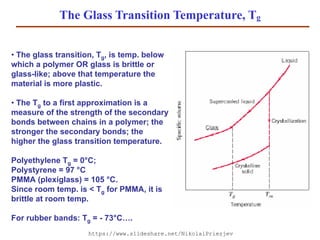 Lecture: Microstructures in polymers | PDF