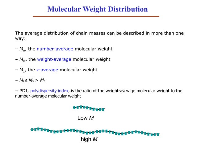 Lecture: Microstructures in polymers | PDF | Chemistry | Science