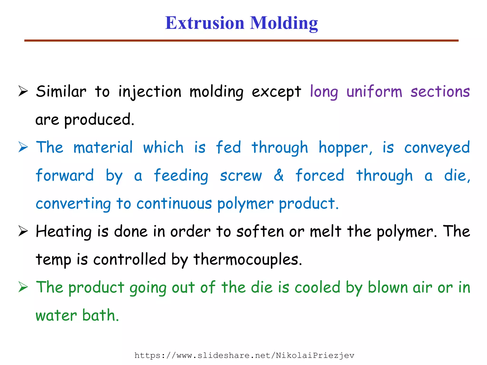 Lecture: Polymer Processing | PDF