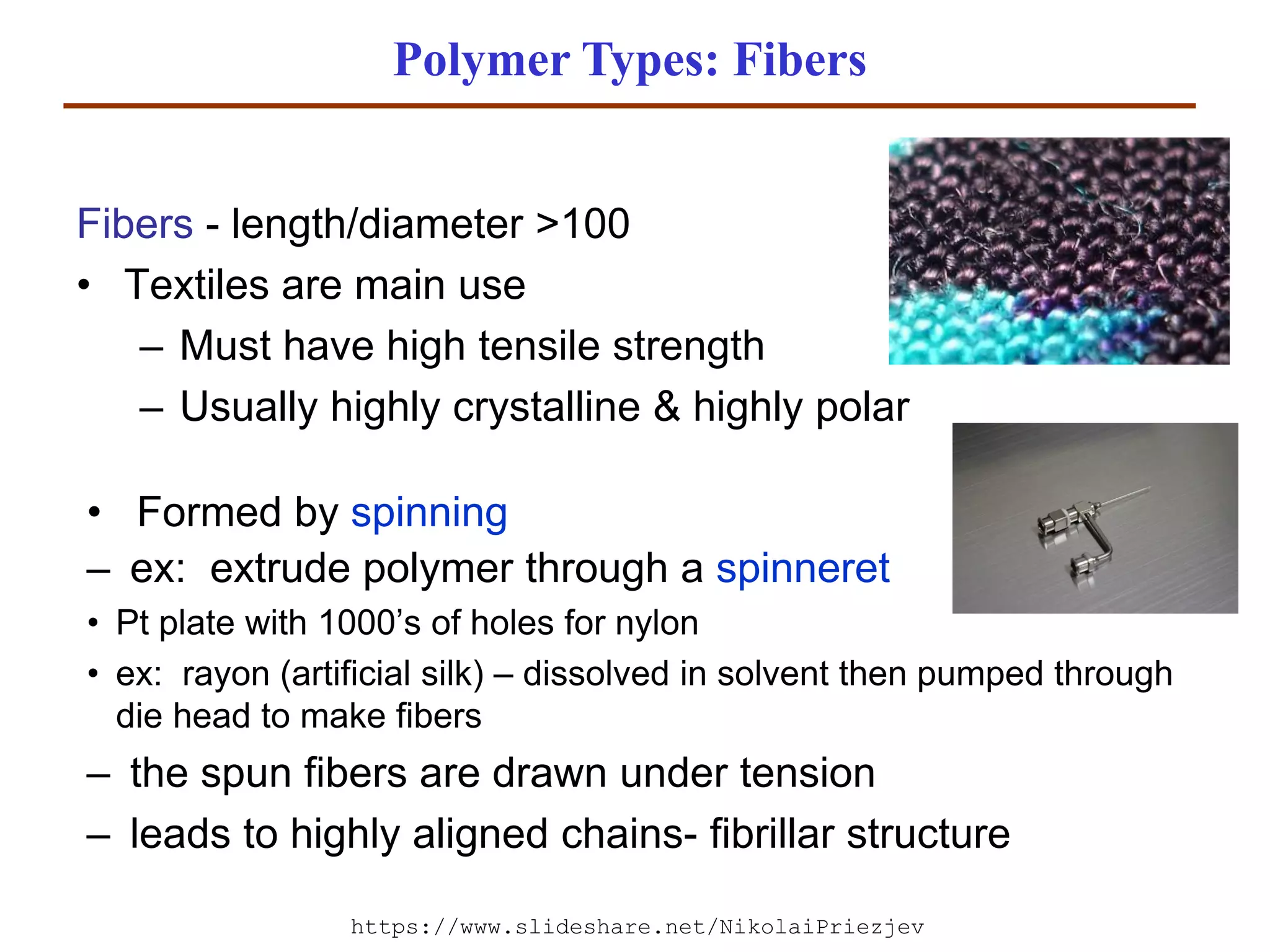 Lecture: Polymer Processing | PDF